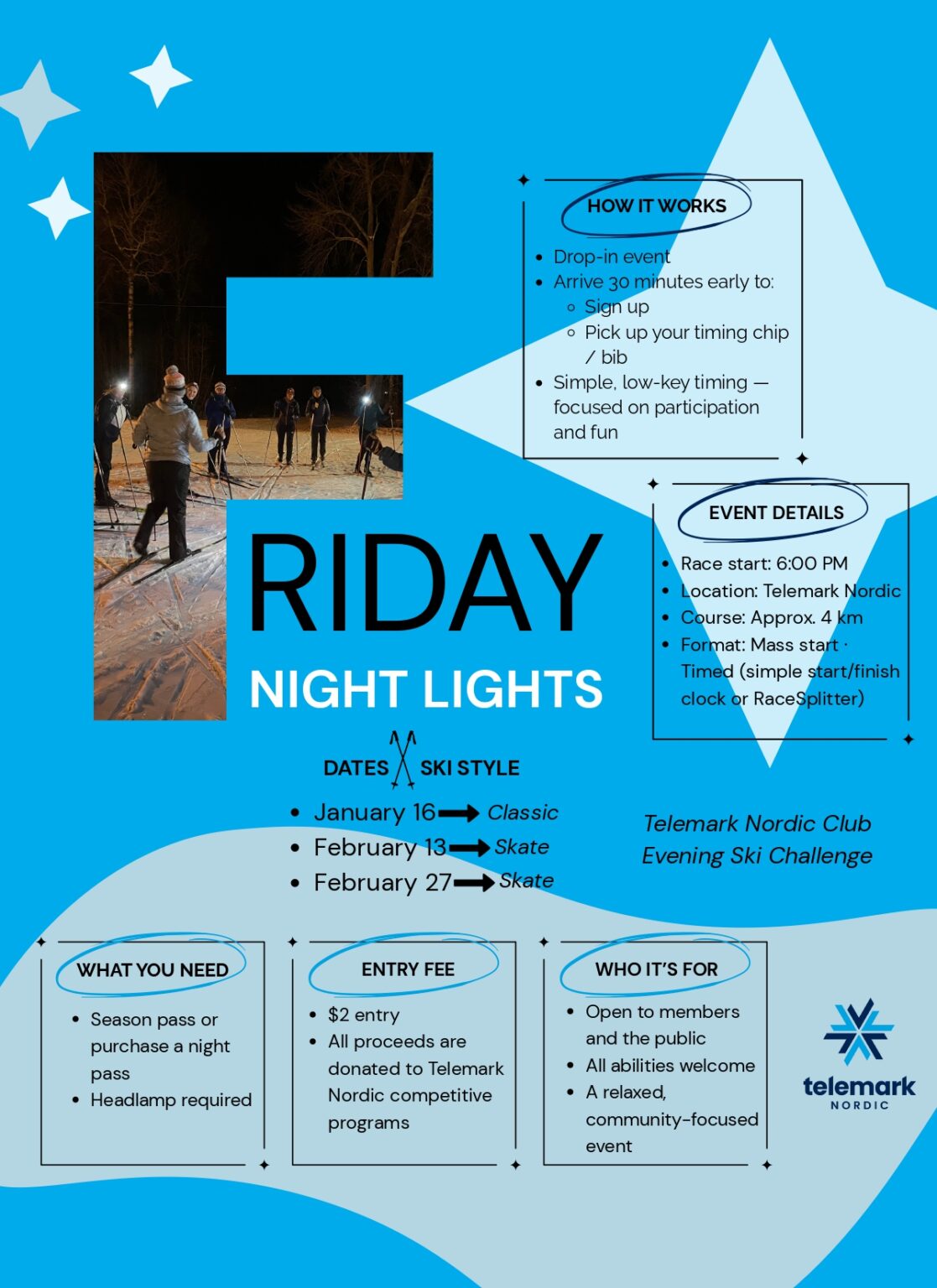 “Friday Night Lights” – Fun Race Event Series